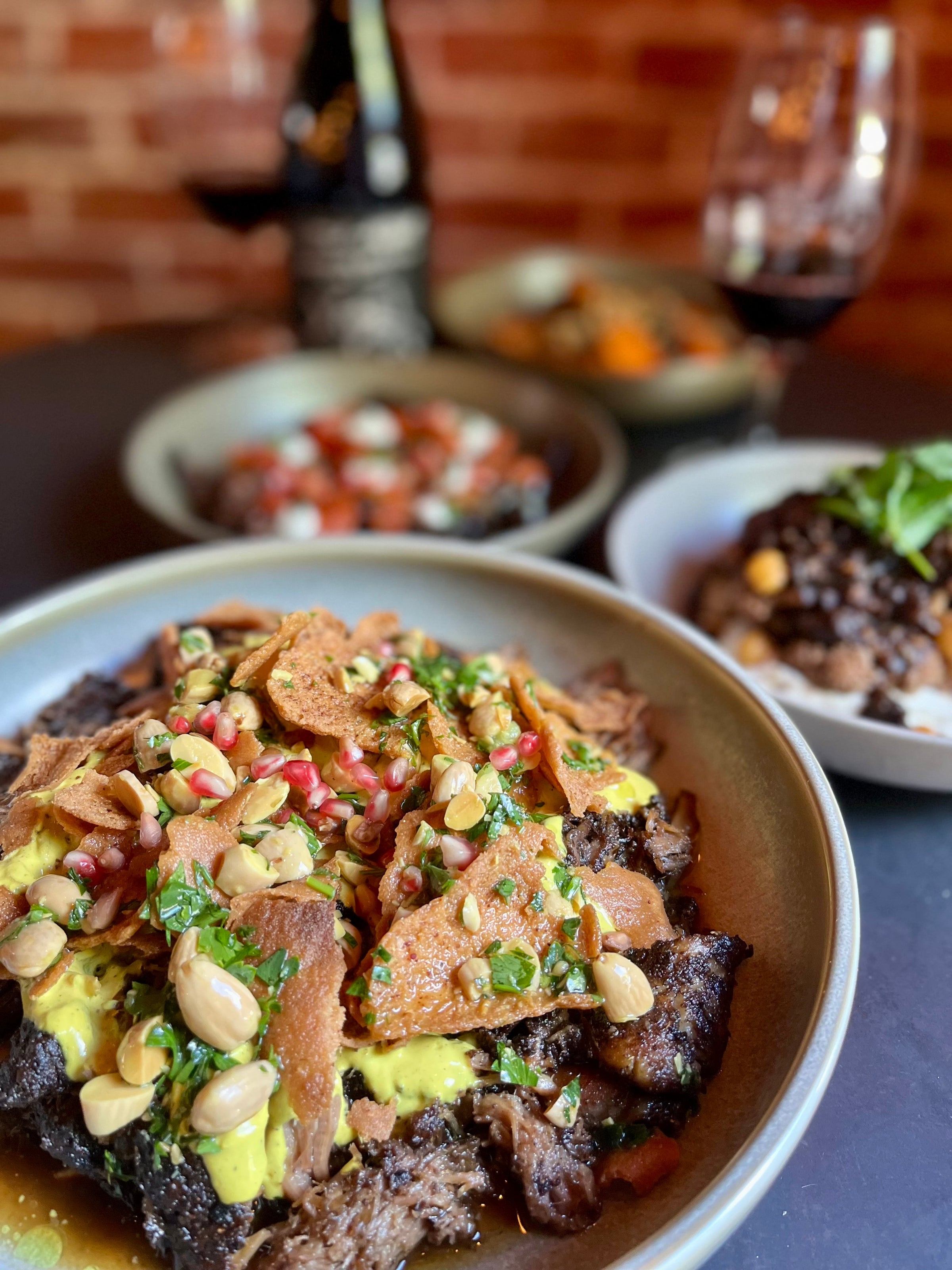 POMEGRANATE GLAZED LAMB